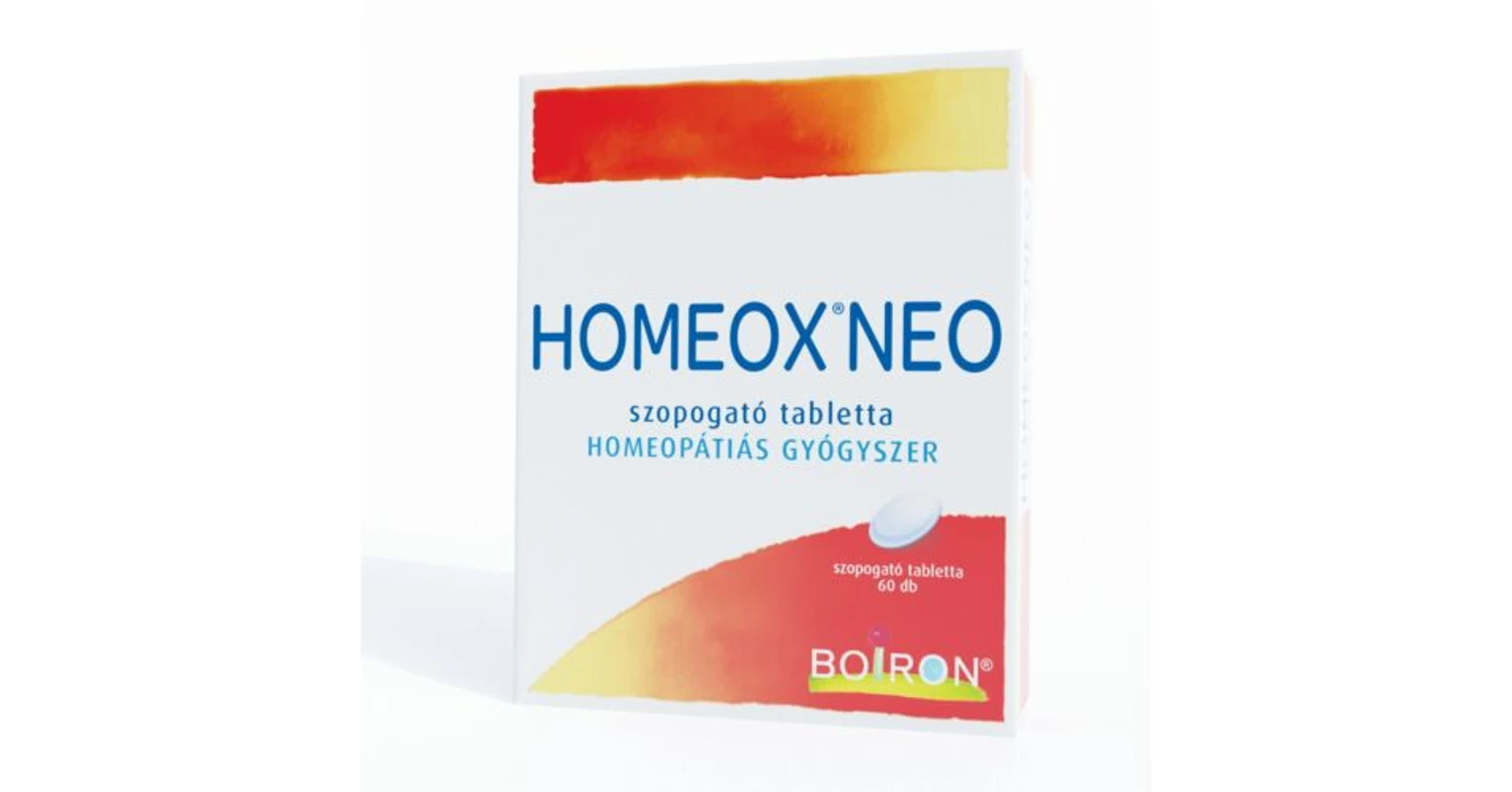 Homeox Neo szopogató tabletta 60 db - Andráspatika online gyógyszertár