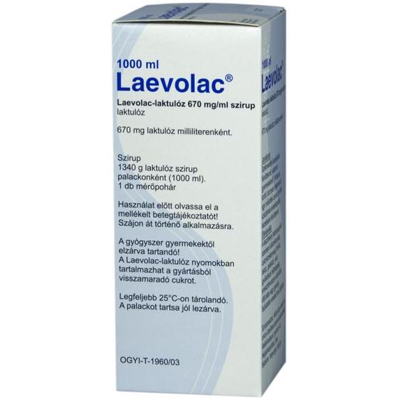 Laevolac-laktulóz 670mg/Ml Szirup 1000ml - Andráspatika online gyógyszertár