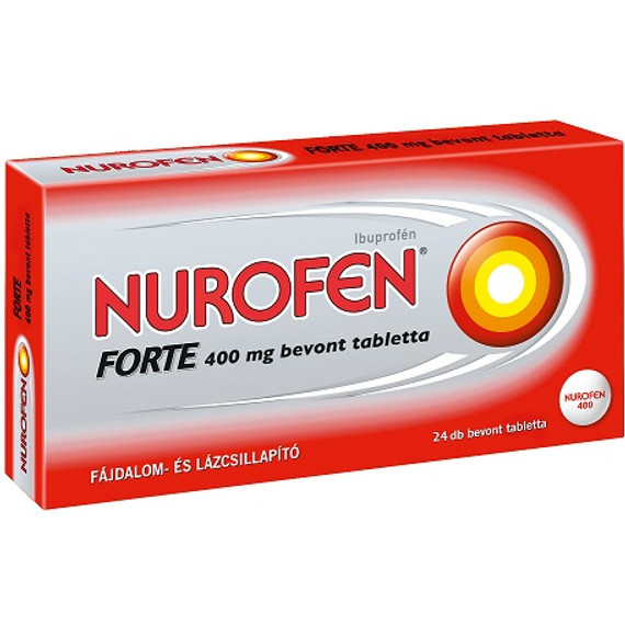 Nurofen Forte 400mg Bevont Tabletta 24x - Andráspatika online gyógyszertár